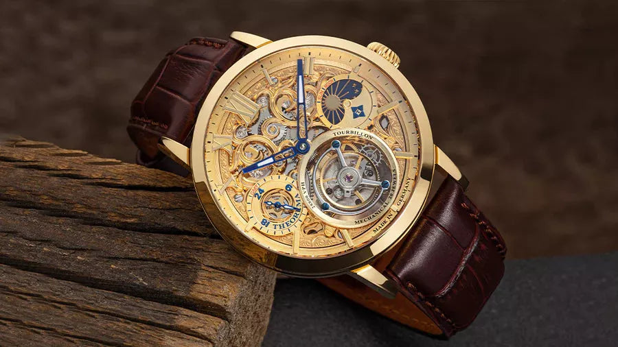 Gold Men's Watches – Tufina Official