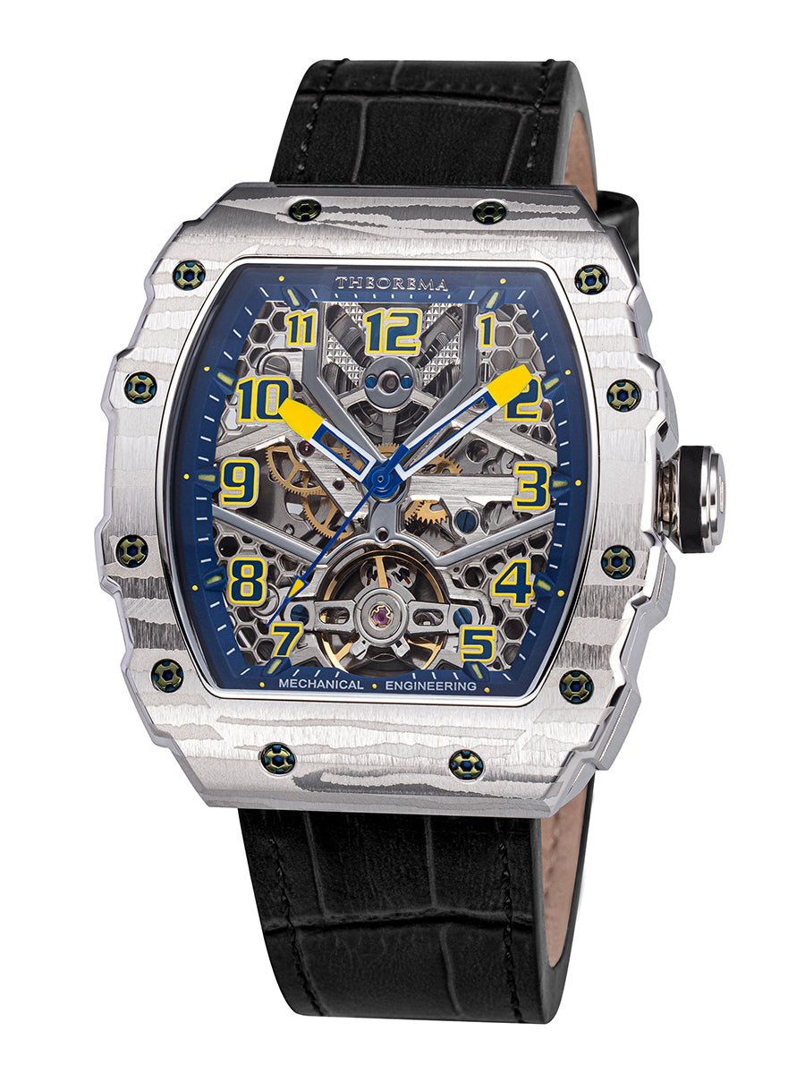 Singapore Theorema - GM-131-1 | Silver | Automatic Skeleton Watch ...